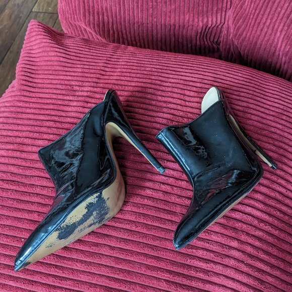 Streetwalker | Shoes | Streetwalker Patent Stiletto Mules Vintage 9s ...